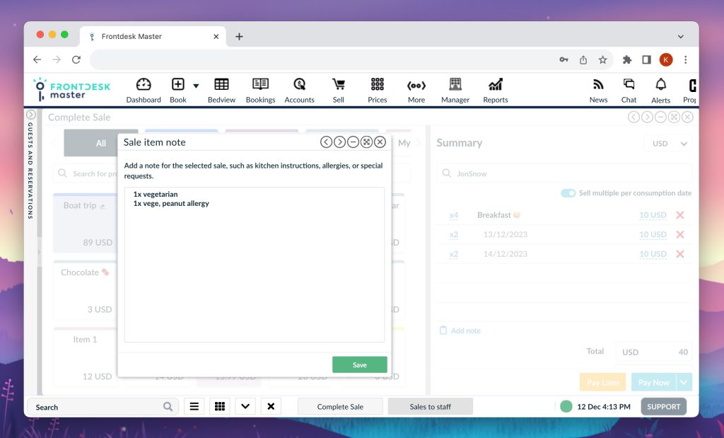 Exciting New System Features – Frontdesk Master News